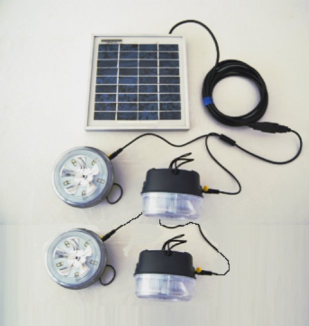 Kit Eclairage Solaire 4 Lampes Solt 320 Lumens - Kit eclairage solaire ...